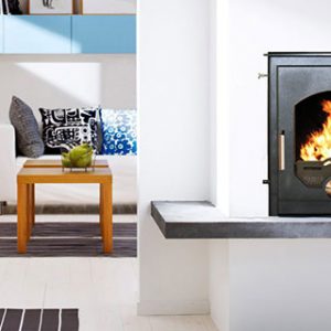 THE CERINO INSET WOOD PELLET STOVE 7.5KW - The Stove Shop